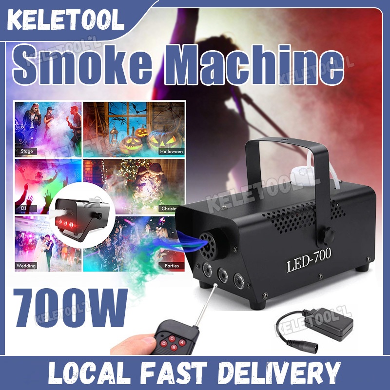 700W Stage Fog Machine Smoke Wireless Remote Control fogging machine ...