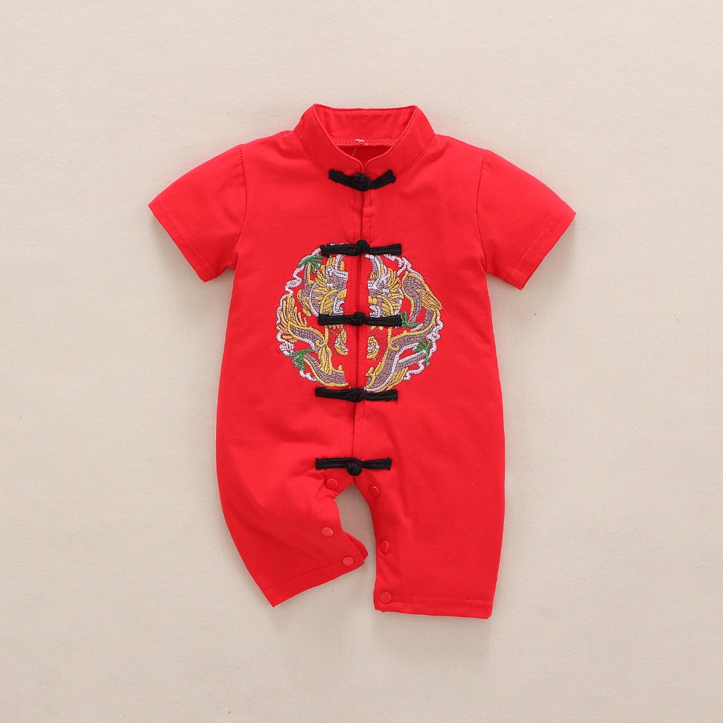 Pinpoo CNY Chinese Style Baby Hanfu Tang Suit Pure Cotton Boy Children ...