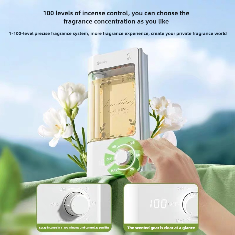 Wall-mounted Automatic Aromatherapy Machine Automatic Spray Diffuser ...