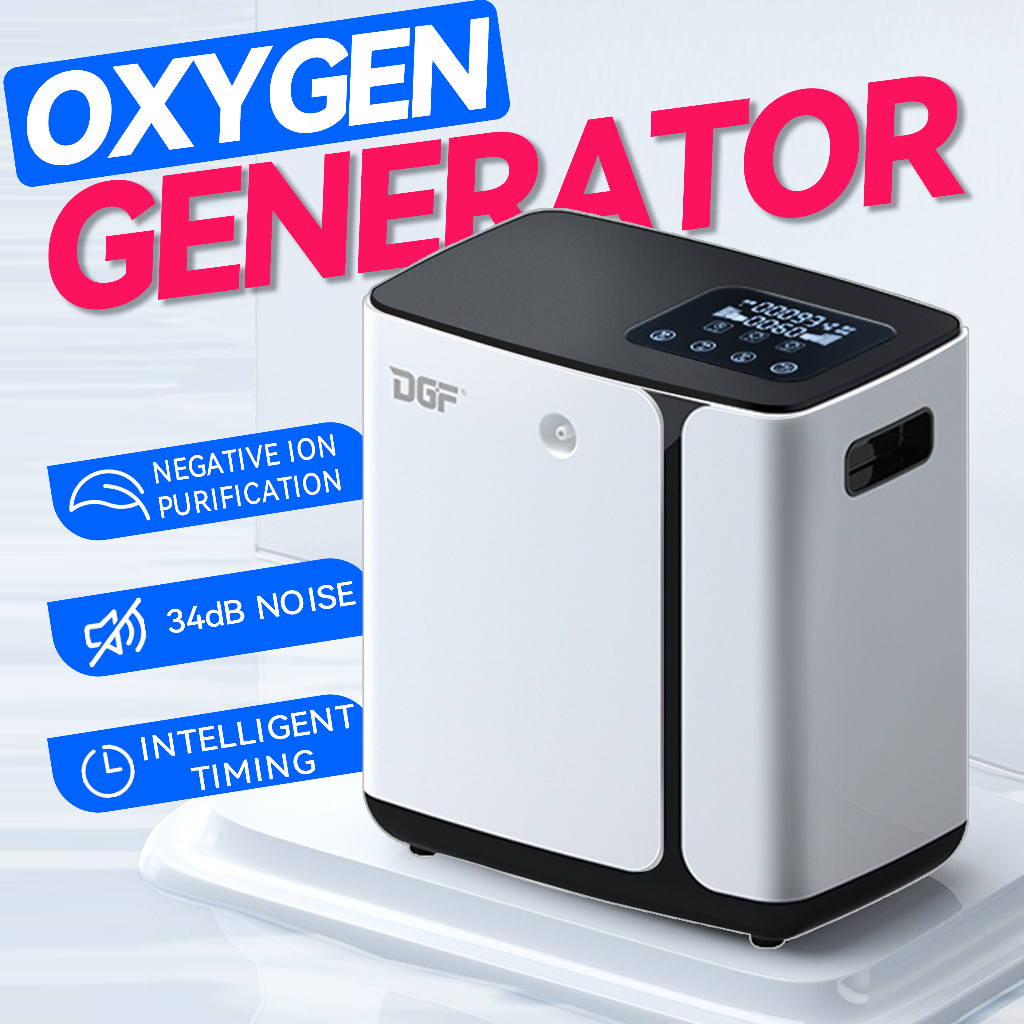 1L-8L Home Oxygen Concentrator Touch Screen Portable Oxygen ...