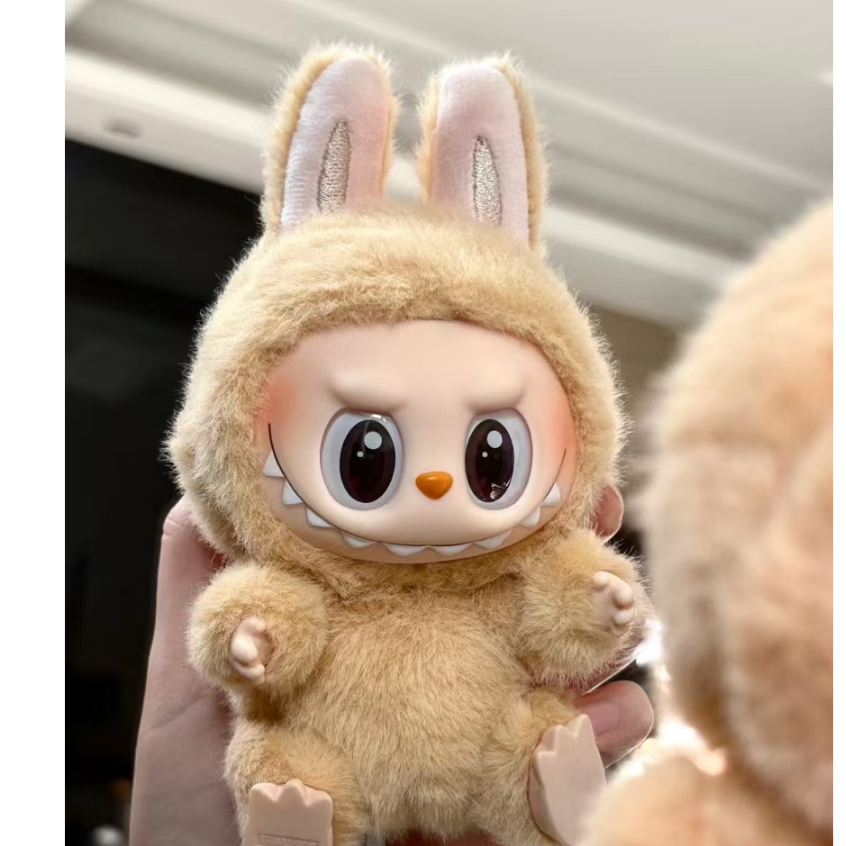 POPMART V2 Labubu Keychain Labubu Fashionable Doll Keyring Collectible ...