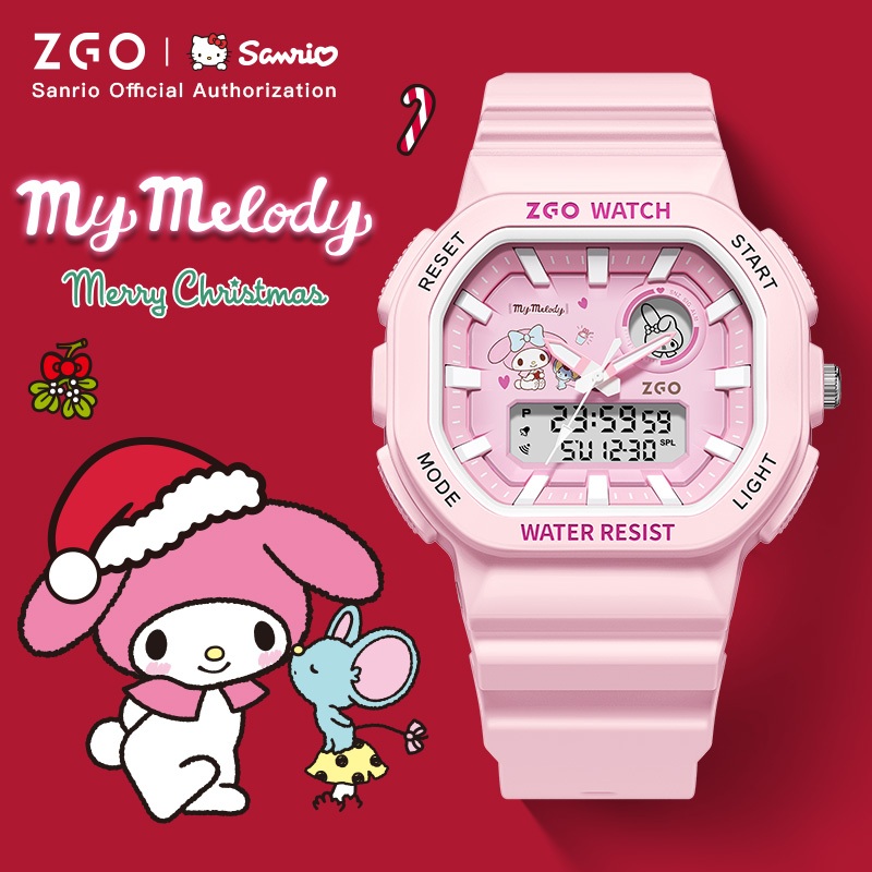 ZGO Sanrio Melody kids watch for girls For students Multifunctional ...