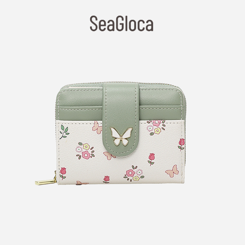SeaGloca New Fashion Pu Leather Wallet Flower Wallet For Woman No 2007 ...