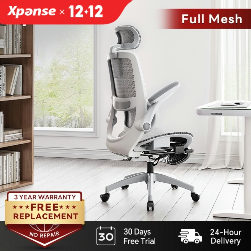 Xpanse W202 Ergonomic High Backrest Chair Office Chair with lumbar support Gaming Chair ...