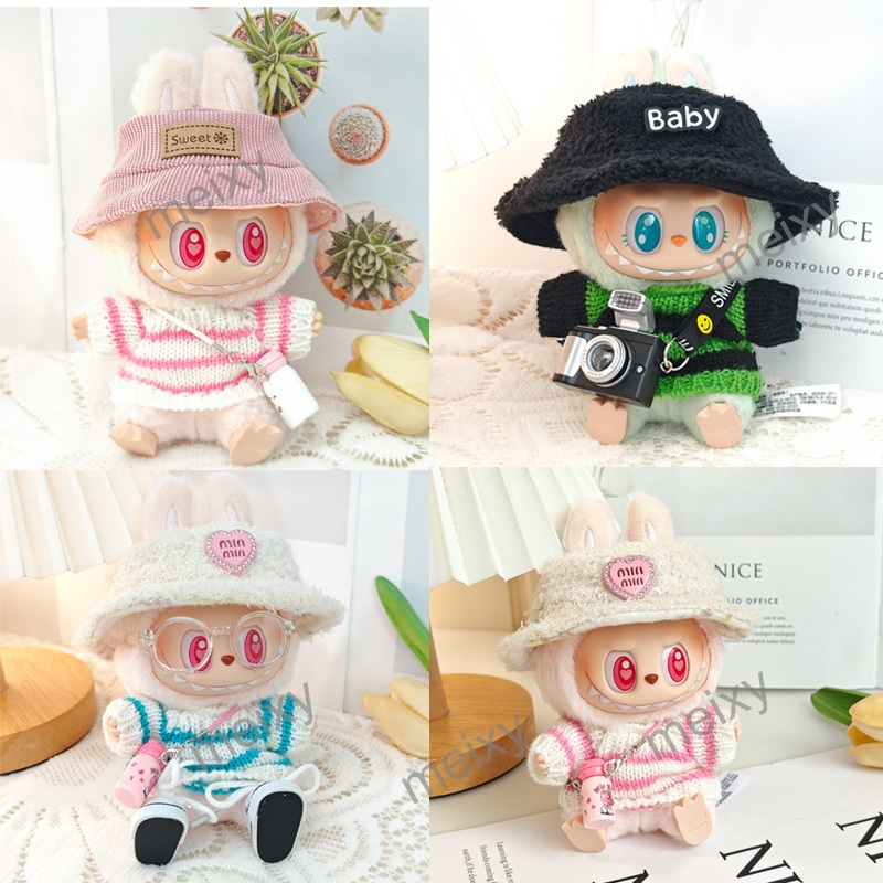 [Only Clothes] Labubu Clothes Shirt Pants Hat Shoe Camera Clothes Set ...