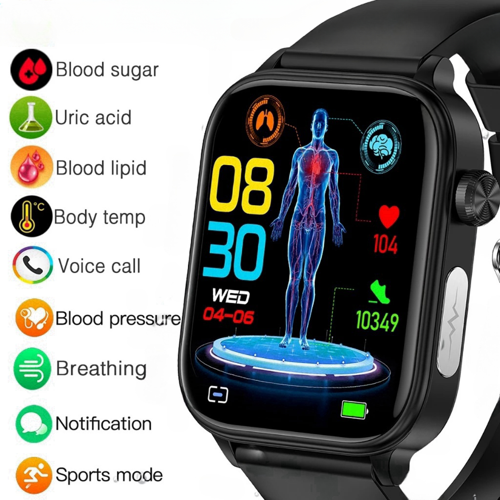 Non-invasive Blood Glucose, Lipid, Uric Acid, Electrocardiogram, Smart ...