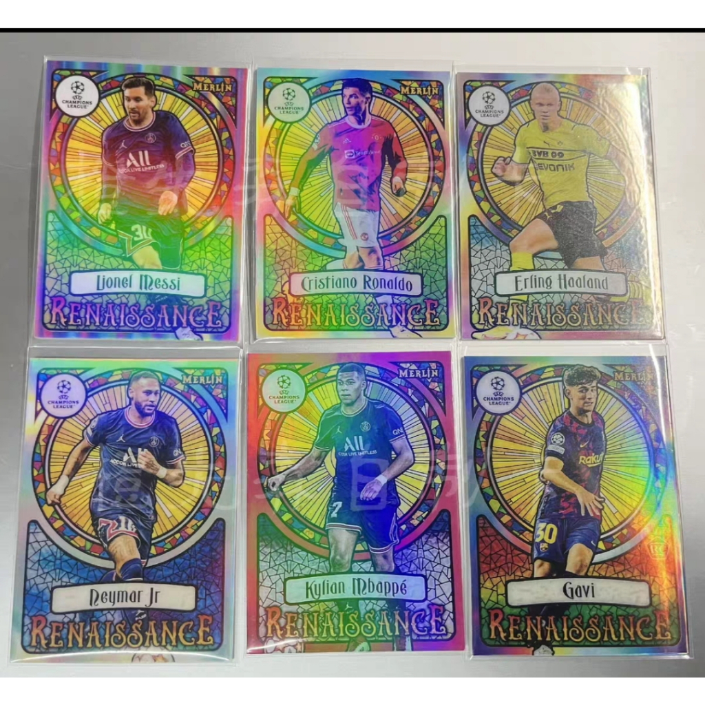 Football Star Card/Messi, Cristiano Ronaldo, Haaland Collector's ...