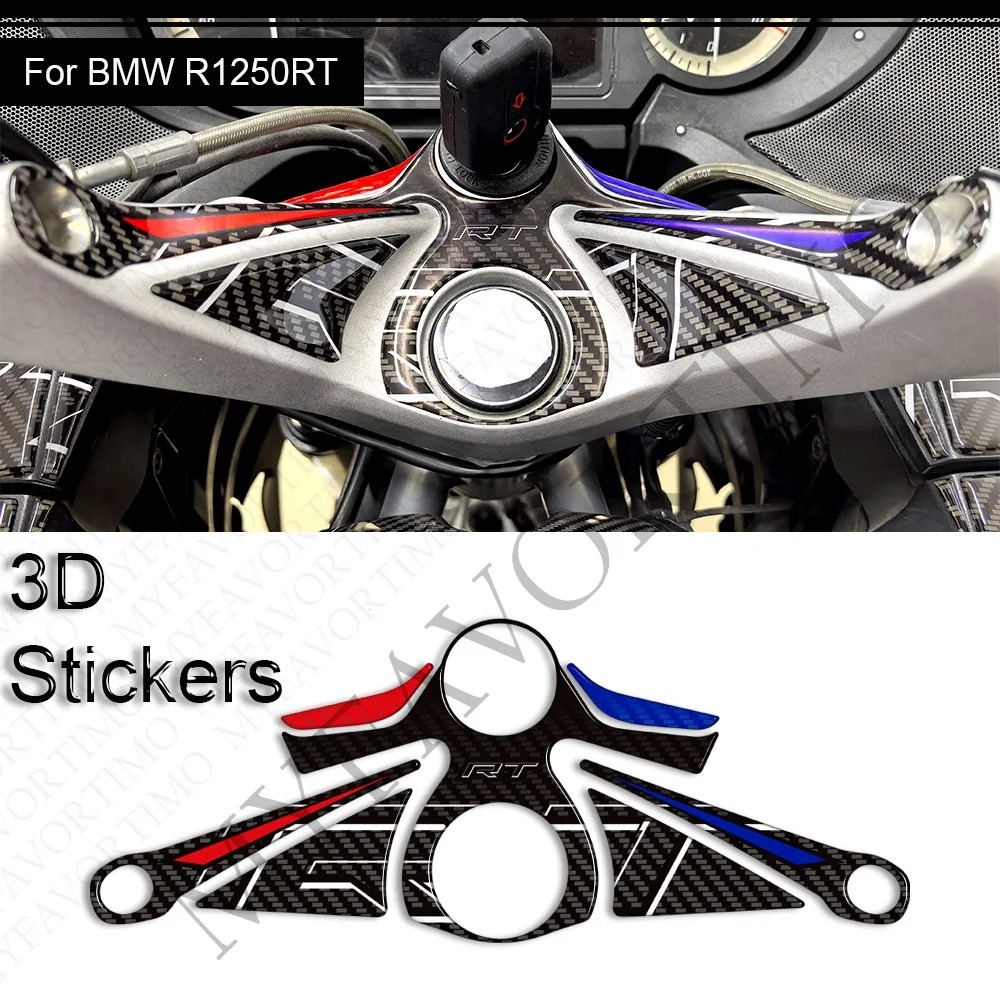 3D Resin Motorcycle Tank Pad Top Triple Clamp Yoke Case Protector Decal ...