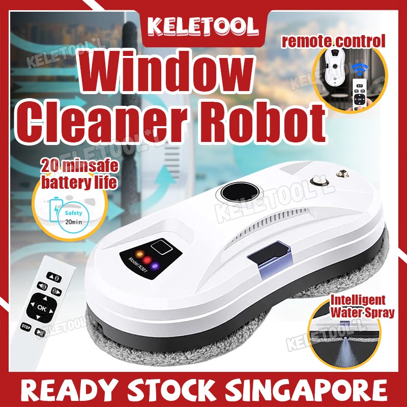8600PA Electric window cleaner robot Automatic Glass Cleaning Machine ...