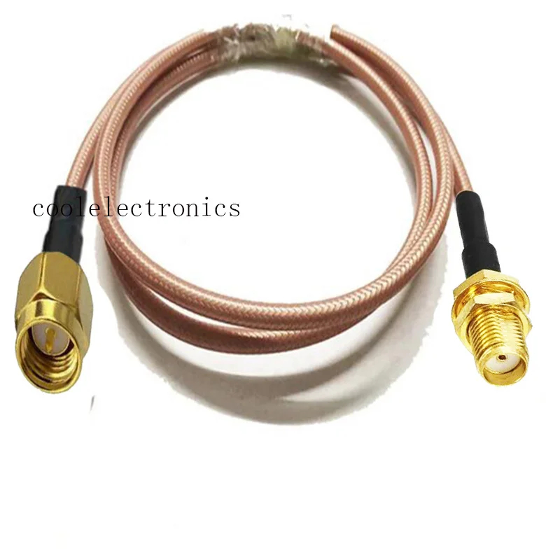 RG142 Low Loss Cable 1pc SMA Male to SMA Female RF Crimp Coax Pigtail ...