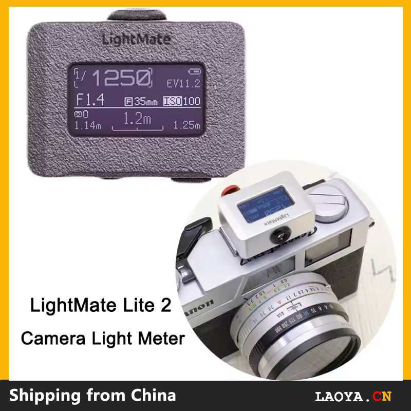 Photography Mini Camera Light Meter LightMate Lite 2 Set-top Reflection ...