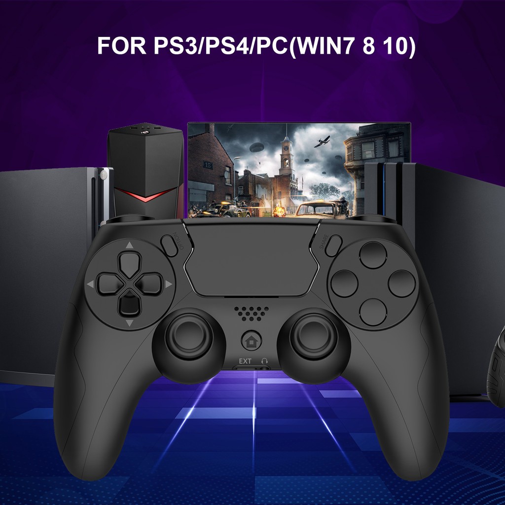 GAMINJA P48 Wireless Game Controller PS4 PS3 Joystick Console Wins 7/8 ...