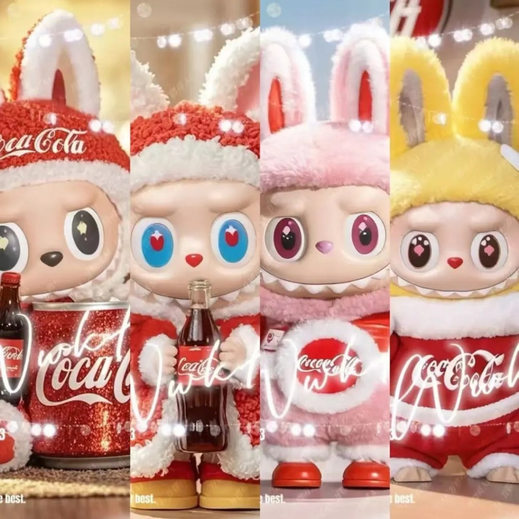 LABUBU 3.0 accessories Coca-Cola X Labubu coca model set | Shopee Singapore