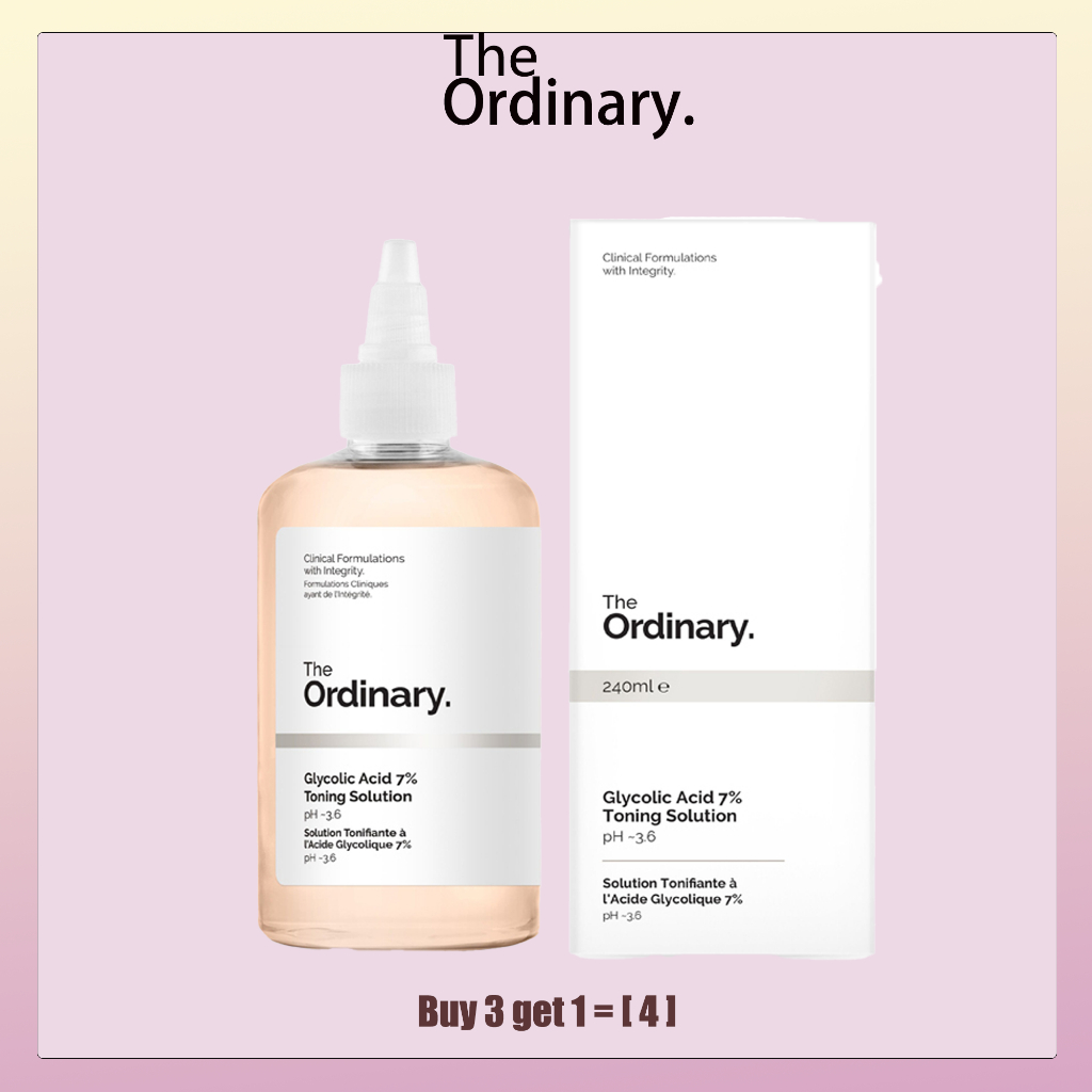 Buy 3 get 1 = [ 4 ] The Ordin-ary Glycolic Acid 7% Toning Solution ...