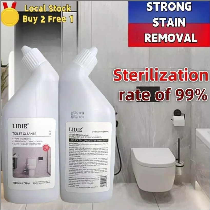 LIDIE toilet cleaner, toilet spirit cleaner, powerful descaling and ...