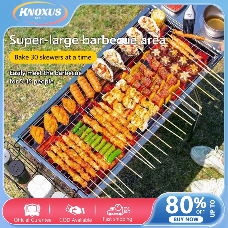 Barbecue grill Home grill Outdoor carbon barbecue stove thickened ...