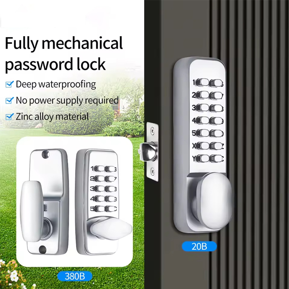 Mechanical Combination Lock Anti Theft 11 Code Lock Keyless for ...