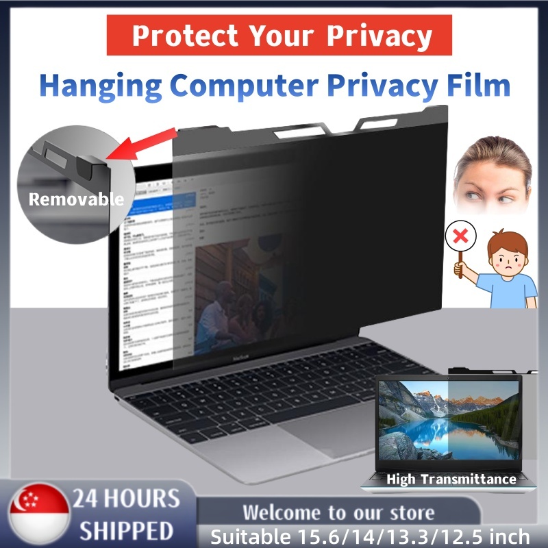 【SG READY STOCK】12.5/13.3/14/15.6 inch Laptop Screen Privacy Filter ...