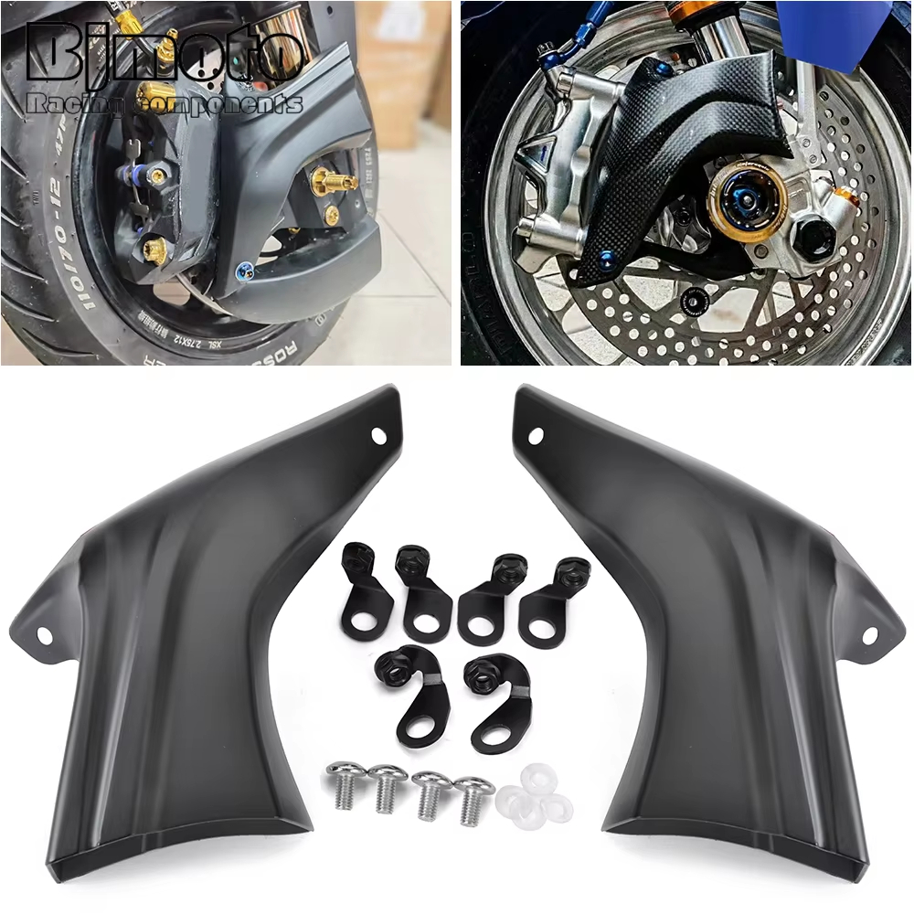 Brake Disk Cooler Air Duct Cover Caliper Radiator Cover For Kawasaki ...