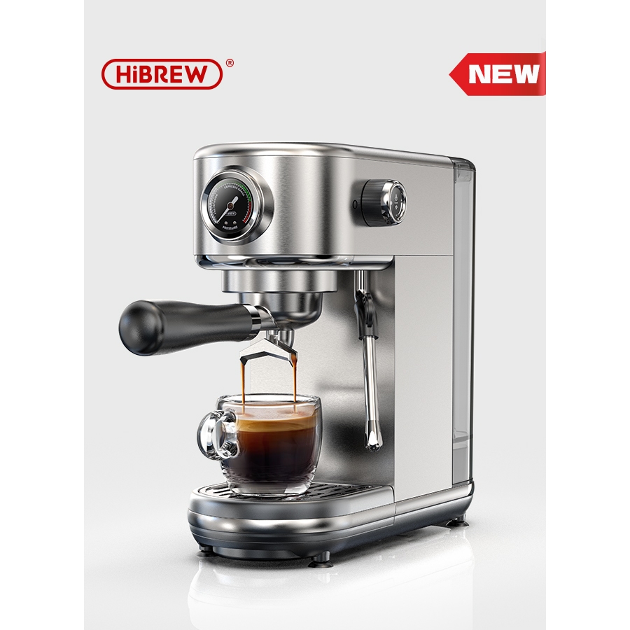 HiBREW 20Bar Semi Automatic Espresso Coffee Machine Cold/Hot Slim Coffee Maker H10B | Shopee ...