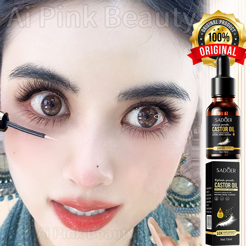 Eyelash growth castor-oil serum Hair Brow Eyelash Growth Enhancing ...