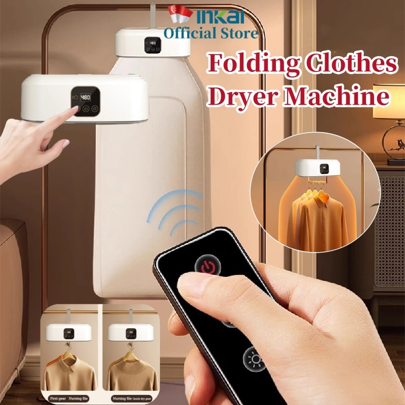 SG Local - Folding Clothes Dryer Machine Quick Dryer Portable Household ...