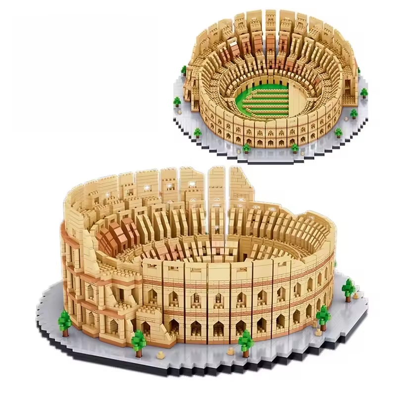 Colosseum Block Toys Explore Roman history and ancient architecture ...