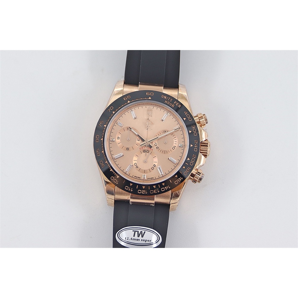 Men Watch, Rubber Strap, Ceramic Bezel, Men's Automatic Winding Luxury ...