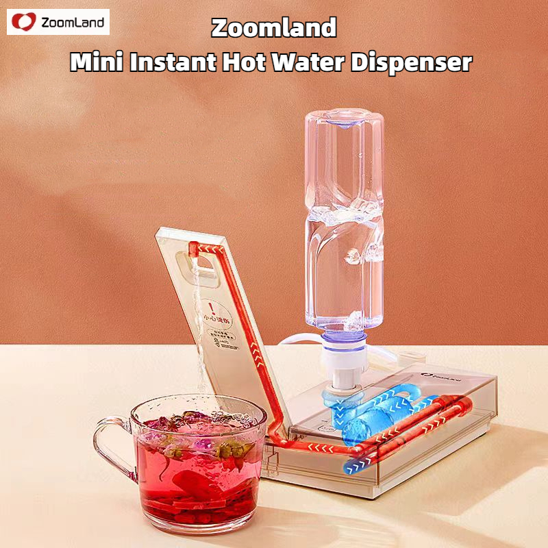 Zoomland Mini Instant Hot Water Dispenser 1.5L thermoregulation smart water bar Desktop water ...