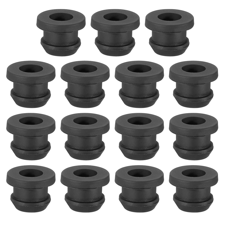 10Pcs 9mm Top Hat Grommet for Wiring Eyelet Ring Gasket Automotive ...