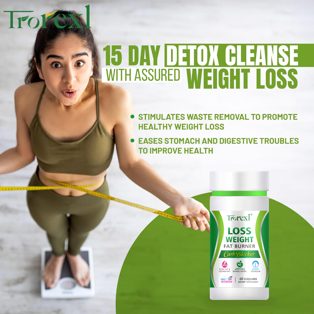 【Halal+COD】Trorexl Fast Weight Loss Supplement Tea polyphenols slimming capsule belly fat burner ...