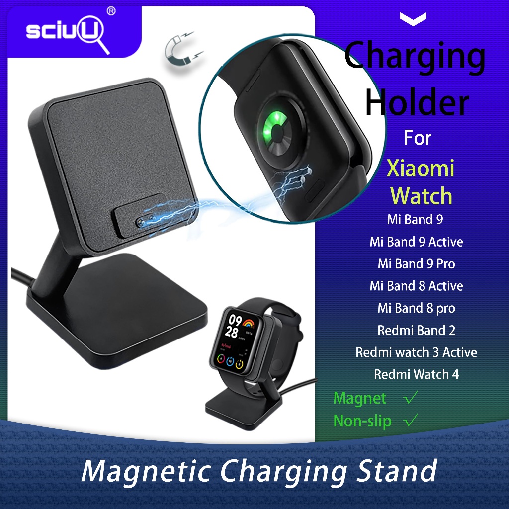 SciuU Magnetic charging stand for Xiaomi Band 9 / 9 Active / 9 Pro ...