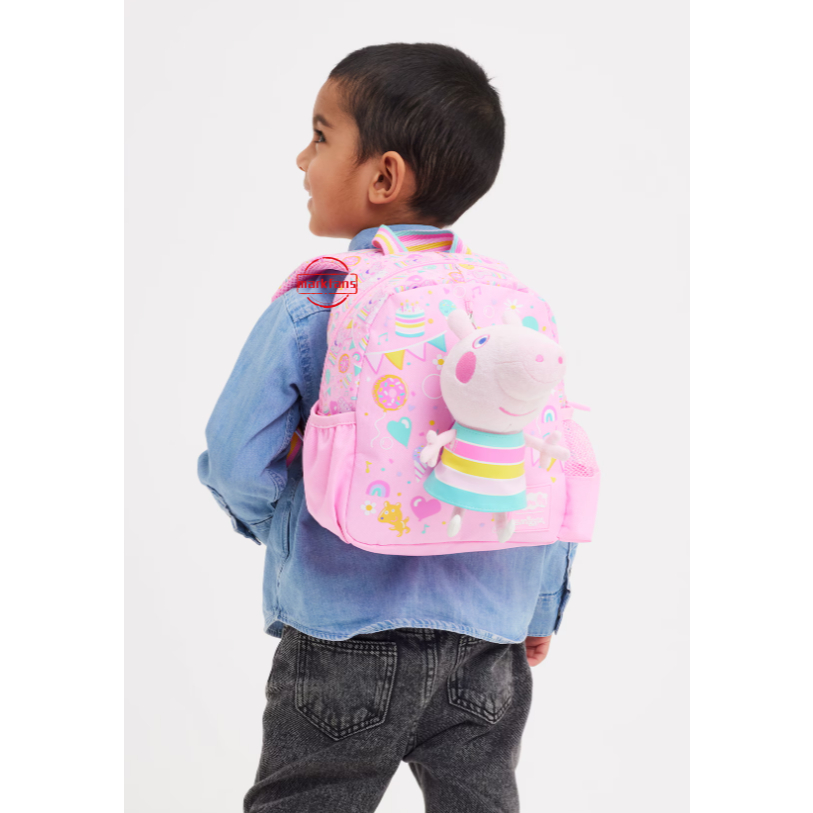 Smiggle Peppa Pig Teeny Tiny Backpack With Detachable Plush Toy ...