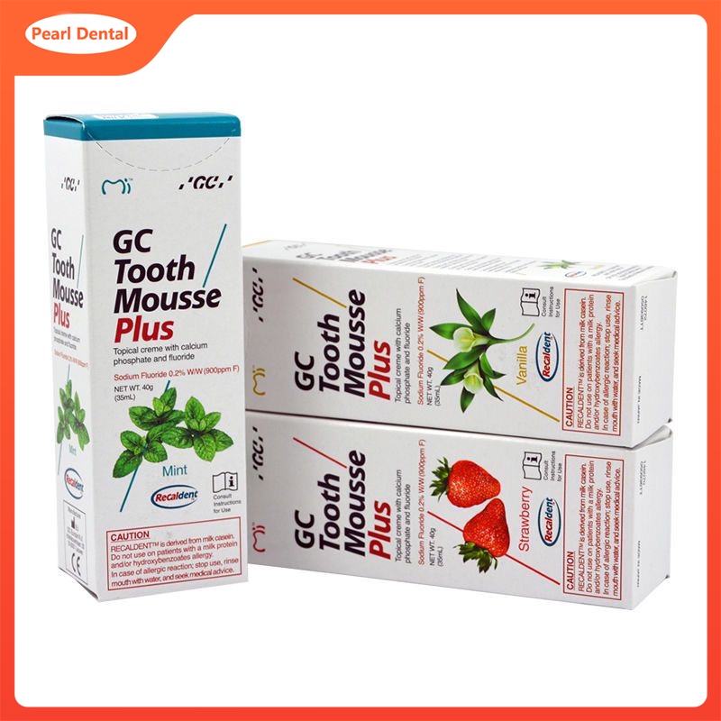 GC Tooth Mousse Topical creme with bio-available calcium and phosphate ...