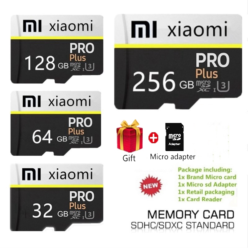 Mi SD Card 16GB/32GB/64/128GB/256GB/512GB memory card | Shopee Singapore