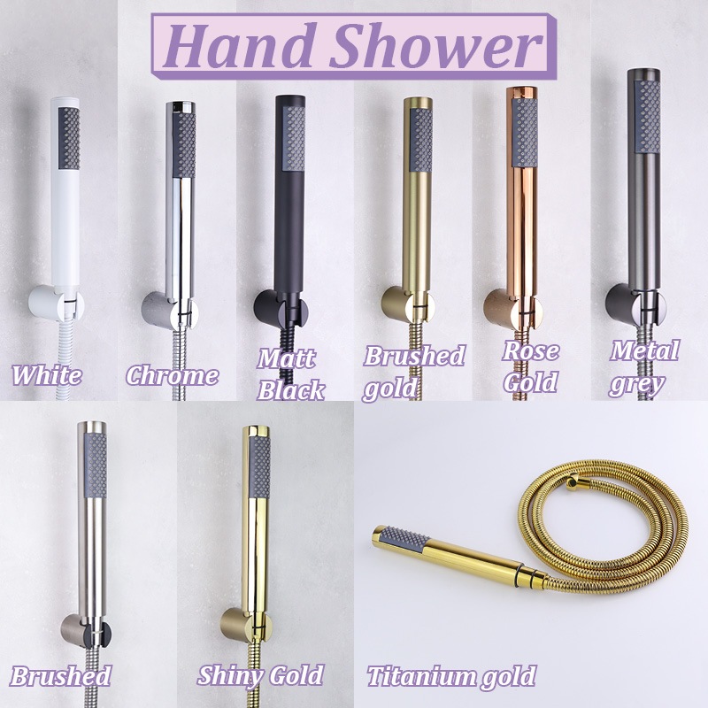Bathroom Handheld Shower Set High Quality SUS304 with Silicone Water ...