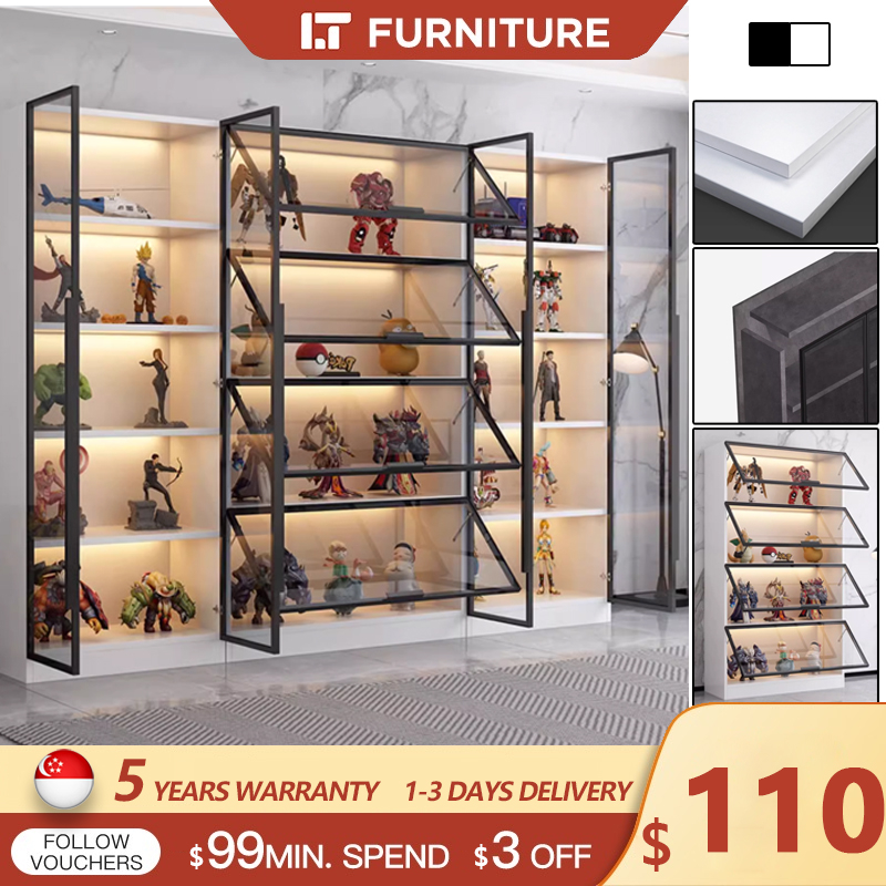 Display Cabinet LEGO Glass Transparent Display Rack Explosion-proof ...