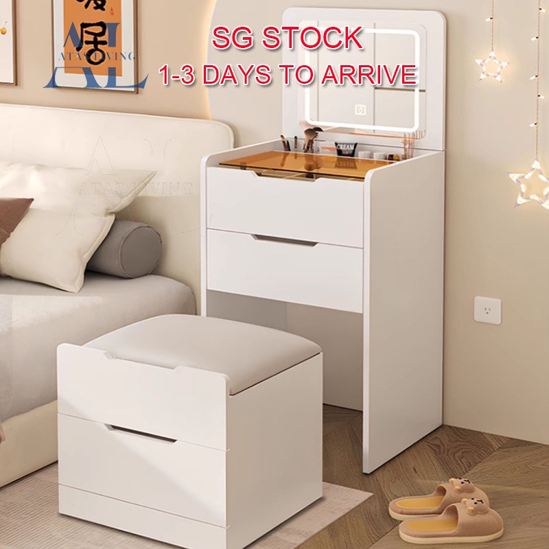 【SG STOCK】dressing Table Small Apartment Dresser Small Bedroom ...