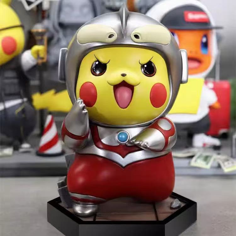 Pokémon Pokémon Pikachu Cos Naruto Sasuke/Naruto/Avengers Iron Man ...