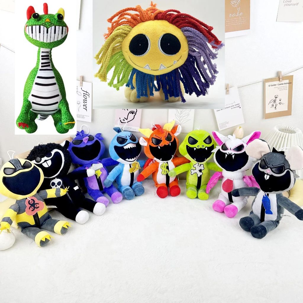 Poppy Playtime Chapter 4 Yarnaby Pianosaurus Nightmare Critters plush ...