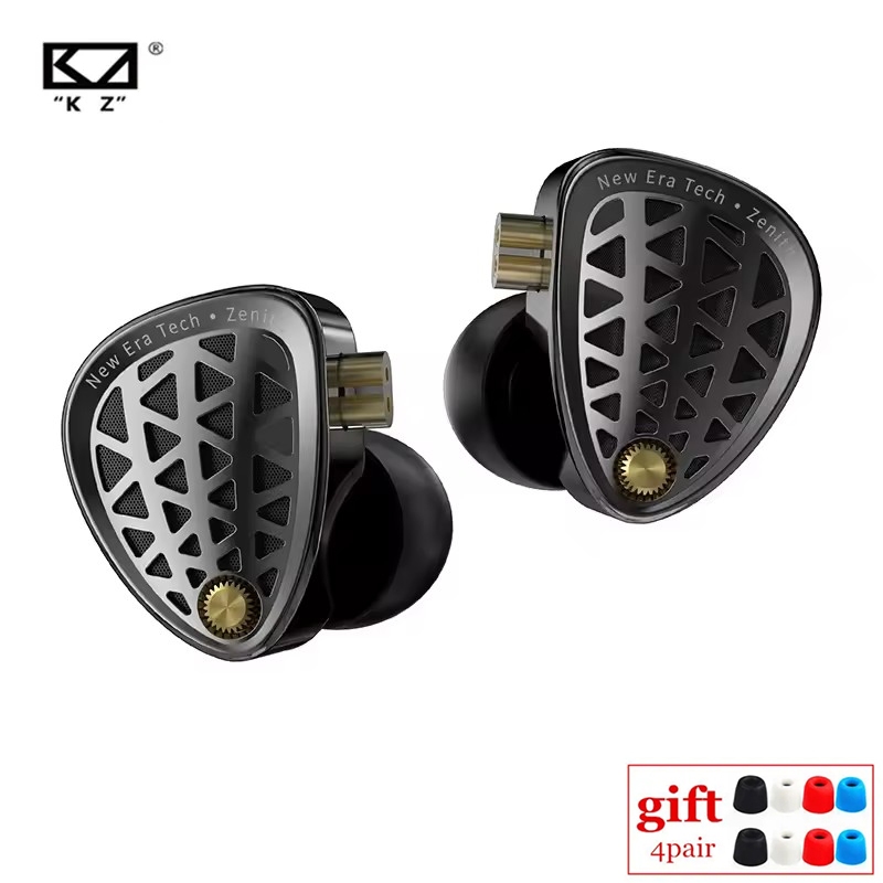 KZ Zenith High-End Tunable in-Ear Earphones Metal Headset Dynamic ...