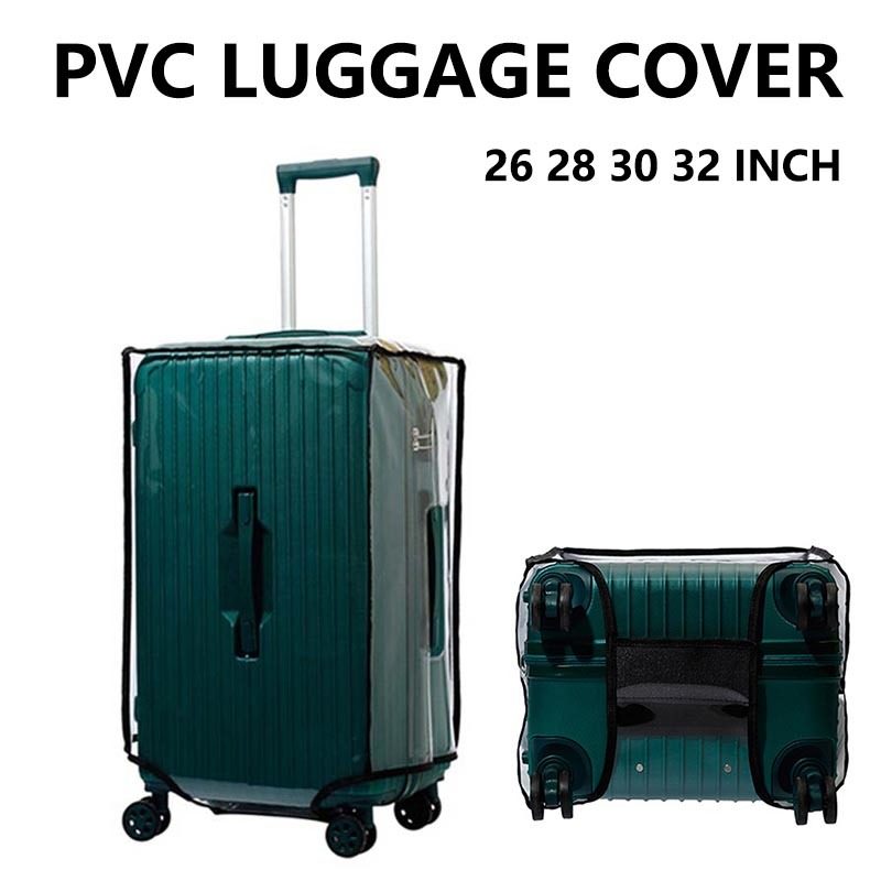 Clear PVC Trunk Luggage Protector Cover Suitcase Protector suit for ...