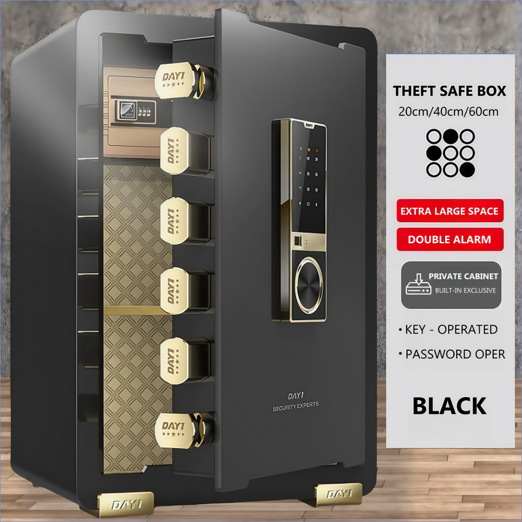 "Local Stock" Theft Safe Box Fireproof Waterproof Passcode Key Digital ...