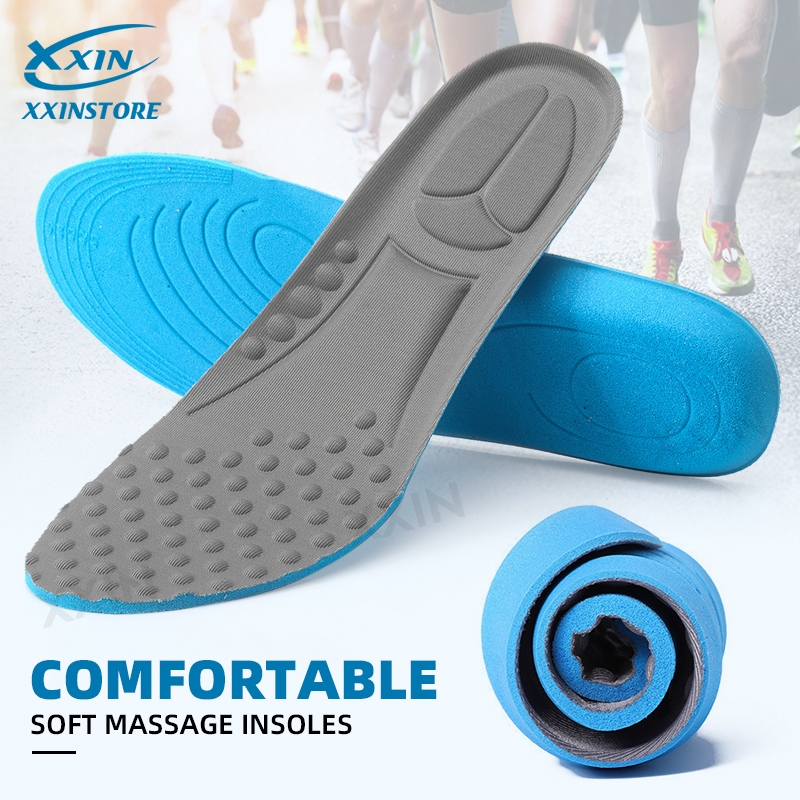Insole pad for shoes men Full Length Massage Cushion Replacement ...