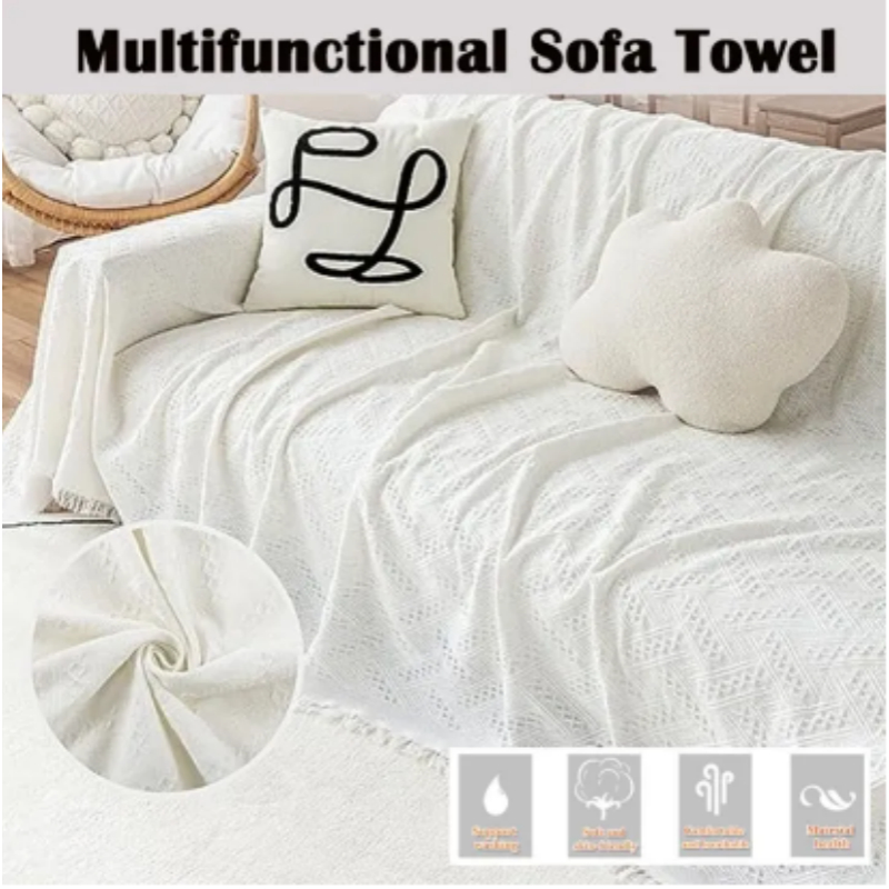 Modern Sofa Ins Cover Universal Blanket Ins Wind Back Sofa Towel ...