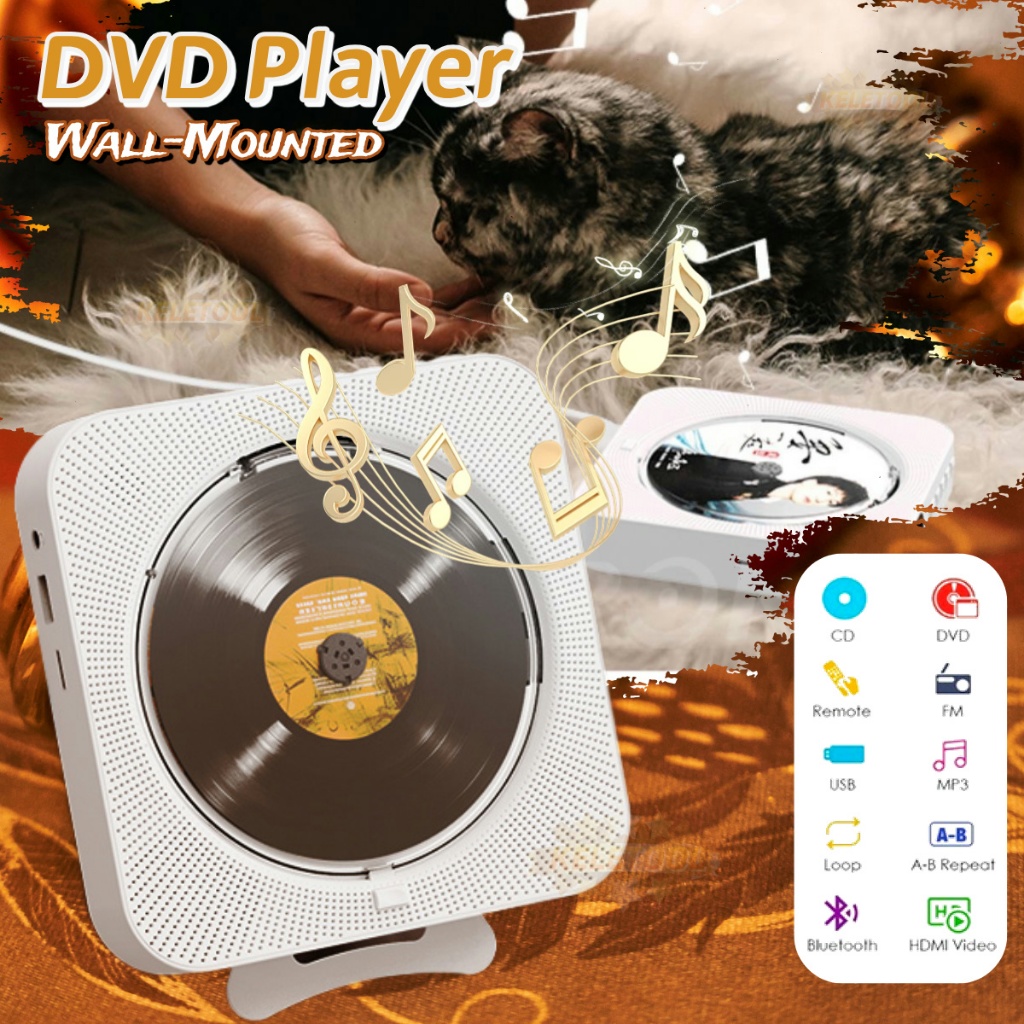Portable bluetooth cd player radio dvd player mp3 player cassette ...