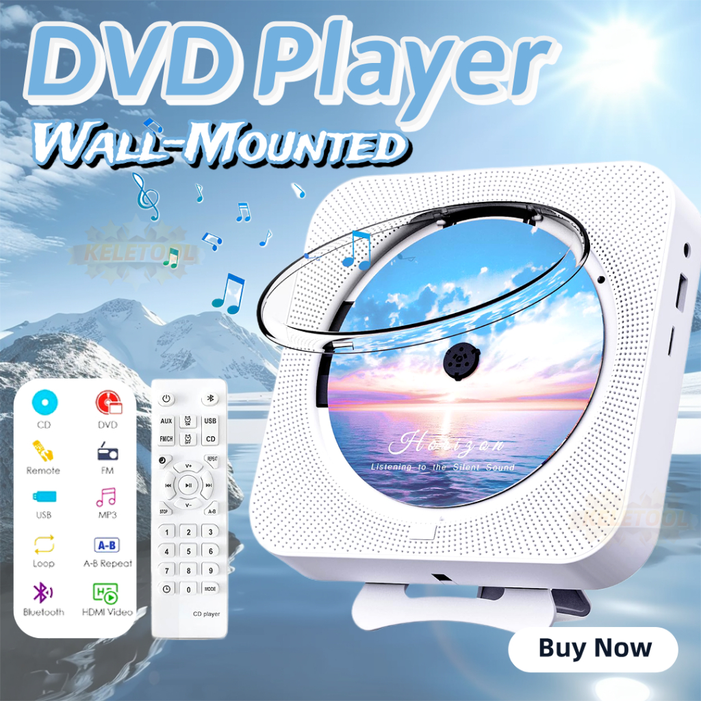 Portable bluetooth cd player radio dvd player mp3 player cassette ...