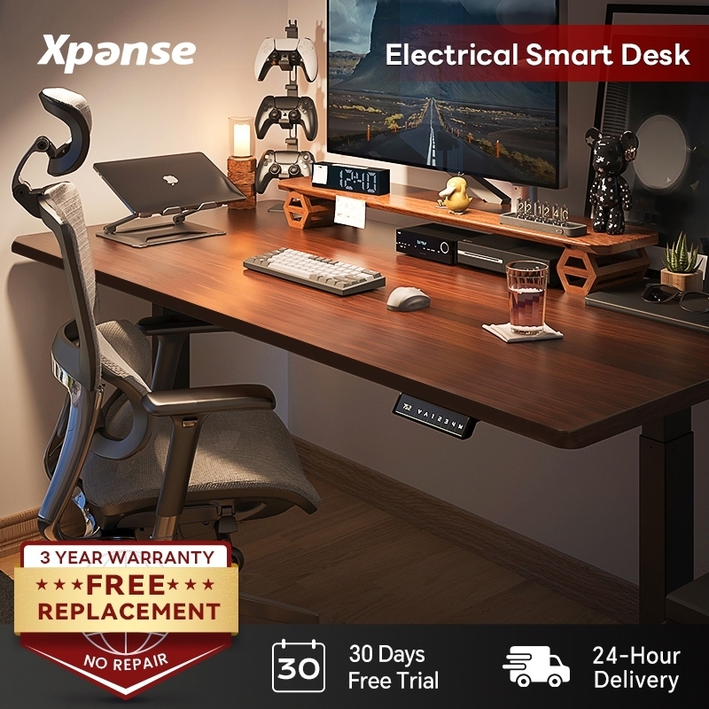 Xpanse Electric Adjustable table Ergonomic Standing Desk office Study ...