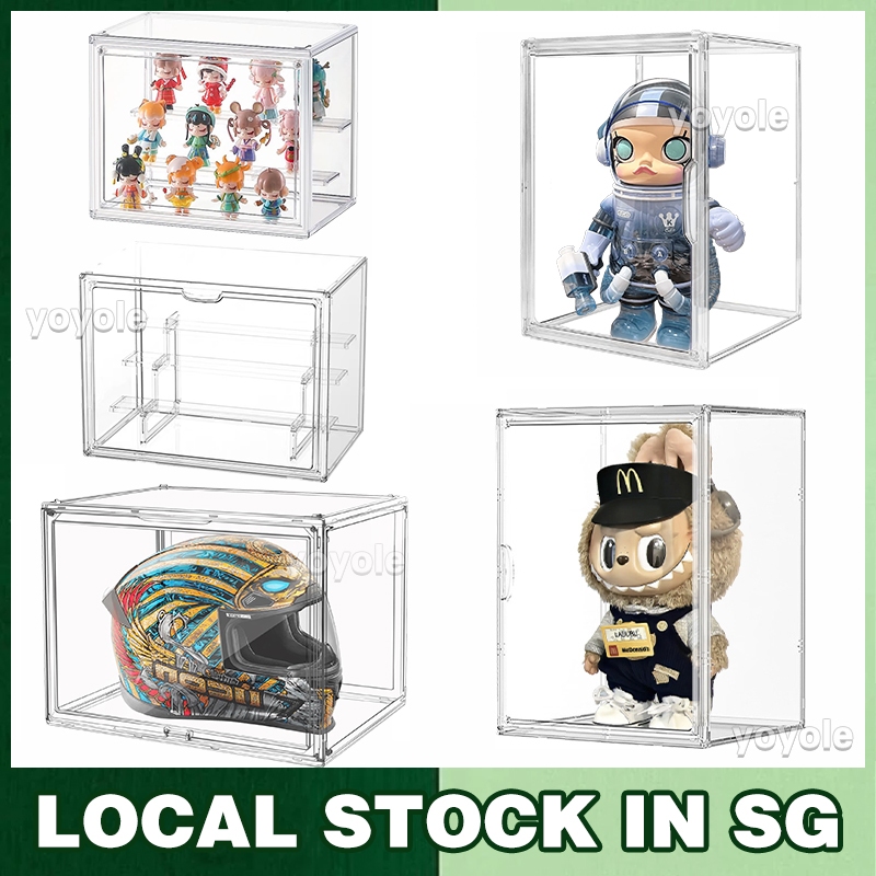 Acrylic Display Box Popmart Display Case Transparent Display Stand ...