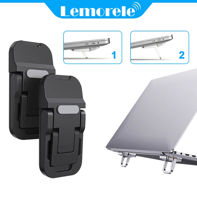 Lemorele Invisible Laptop Stand Stick On Keyboard Riser Laptop Riser ...